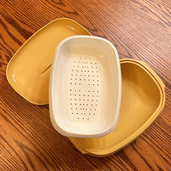 Tupperware | Kitchen | Vintage Tupperware 3 Pc Microwave Steamer ...